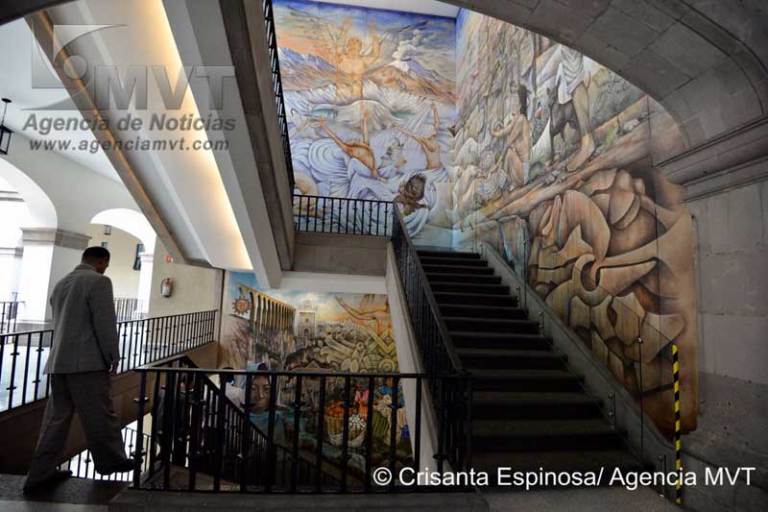 Murales de Palacio de Gobierno narran historia e identidad de los ...