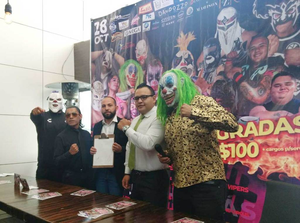 Horrorosa función de Lucha Libre se anuncia para Zinacantepec