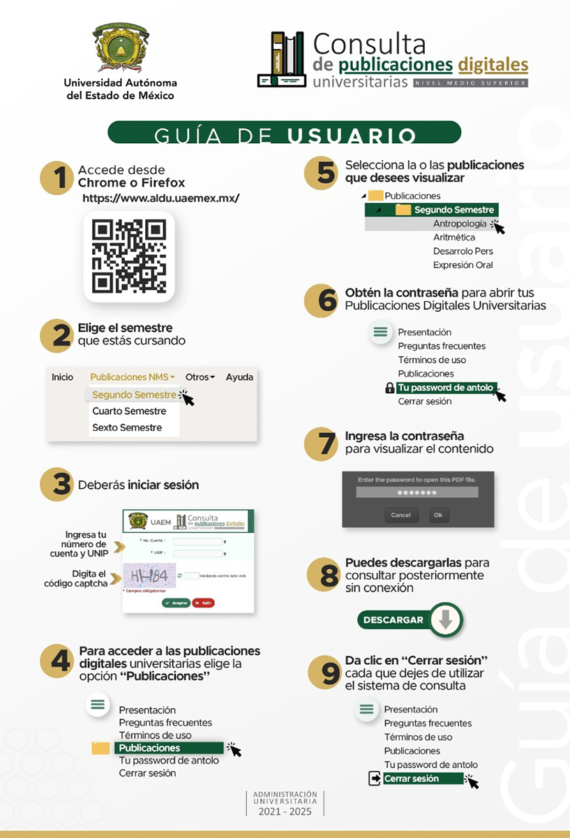 Ofrece UAEMéx antologías para preparatoria en formato digital