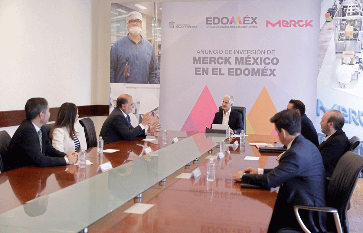 Invertirá la farmacéutica Merck 20 millones de euros en Edomex