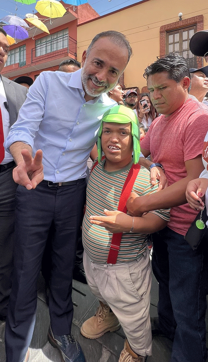 ¿Qué hizo “Medio Metro” en las calles de Metepec? - Lado.mx