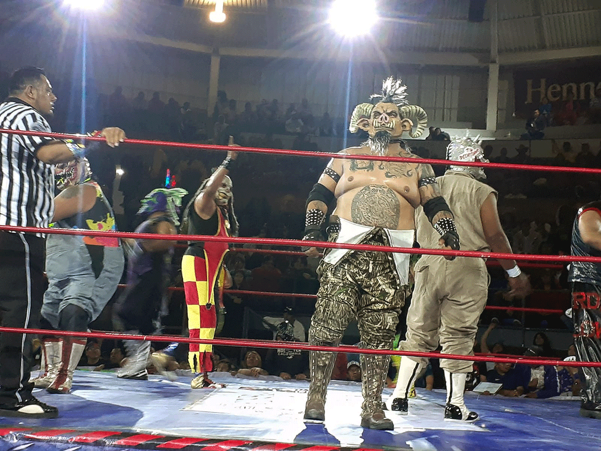 Y a ti ¿cómo te fue en las luchas de la Triple AAA en el Domus Zina?