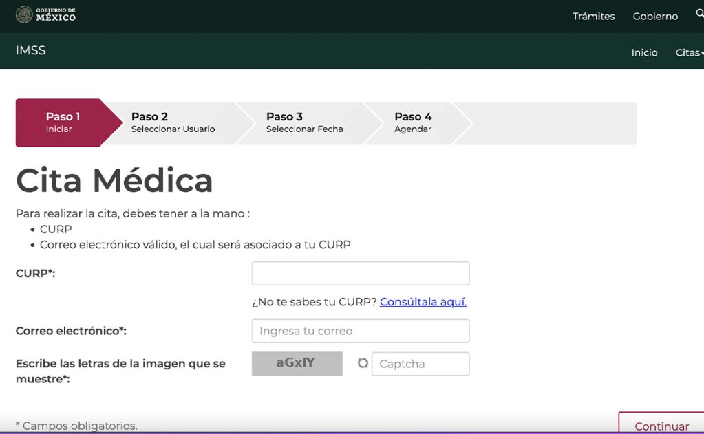 Edomex: ¿Cómo sacar una cita en el IMSS por internet?