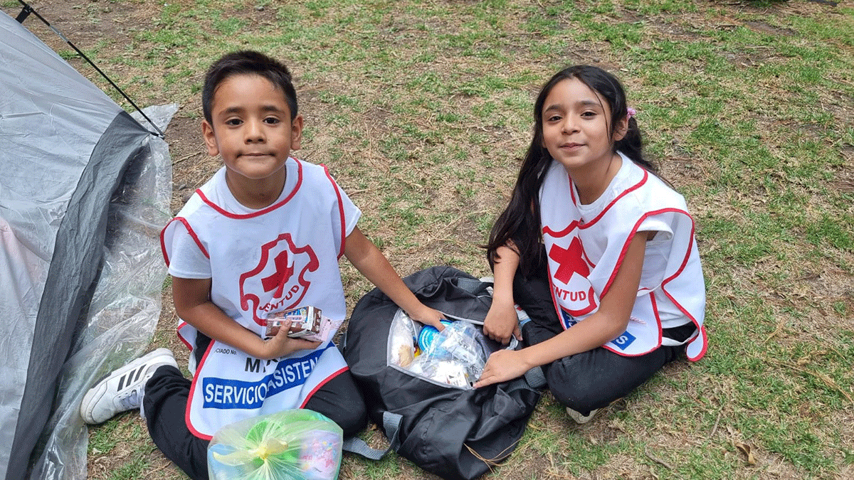 Realiza Cruz Roja Estado de México el Campamento Regional de Juventud 2024