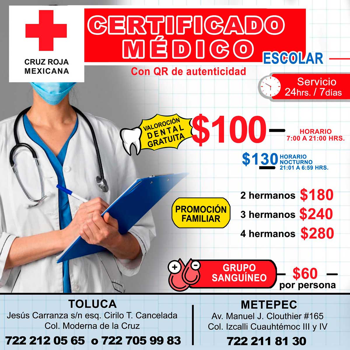 La Cruz Roja pone candados de seguridad a sus certificados médicos