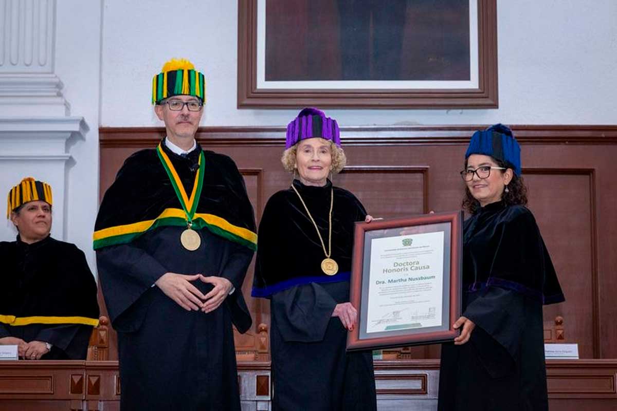 UAEMéx Otorga Doctorado Honoris Causa a Martha Nussbaum, Destacada ...