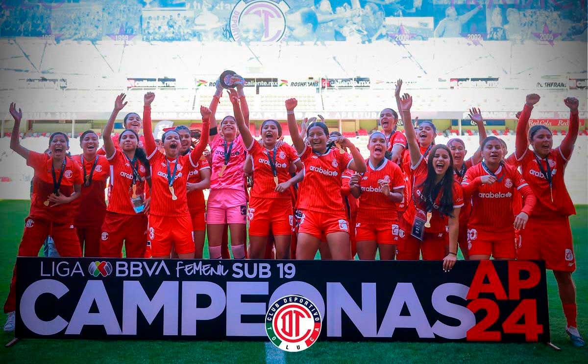 Diablas Rojas Sub 19: Campeonas del Apertura 2024 con autoridad en el ...