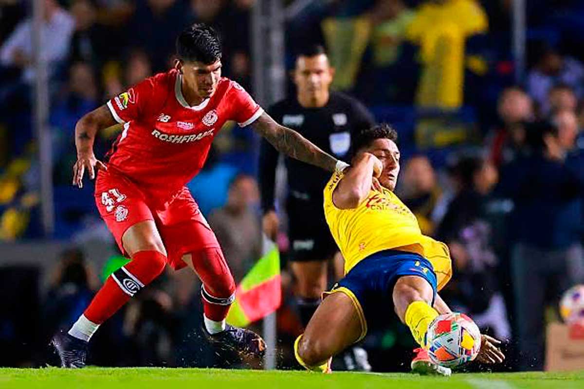 Toluca y América empatan sin goles en la final de ida del Clausura 2025