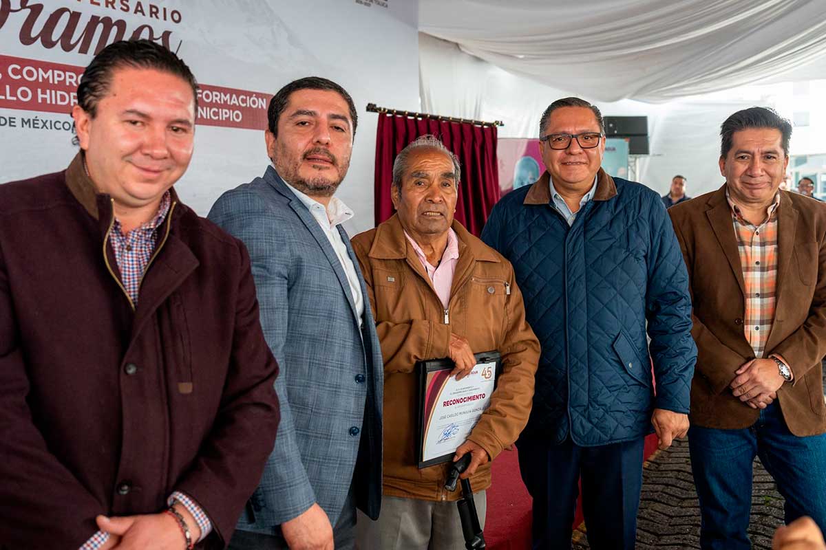 Ricardo Moreno reconoce labor del OAyST en su 45 aniversario y anuncia ...