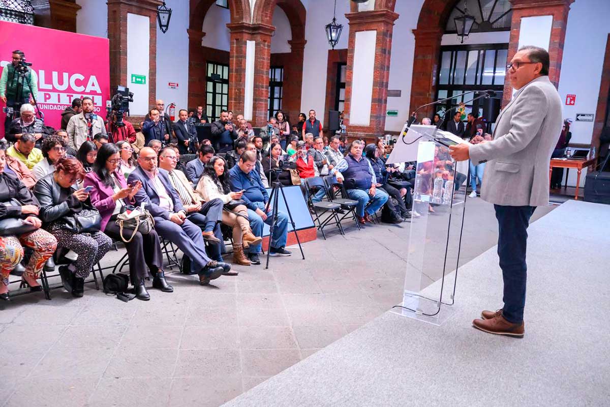 Mayor inversión y más empleos para Toluca con Ricardo Moreno
