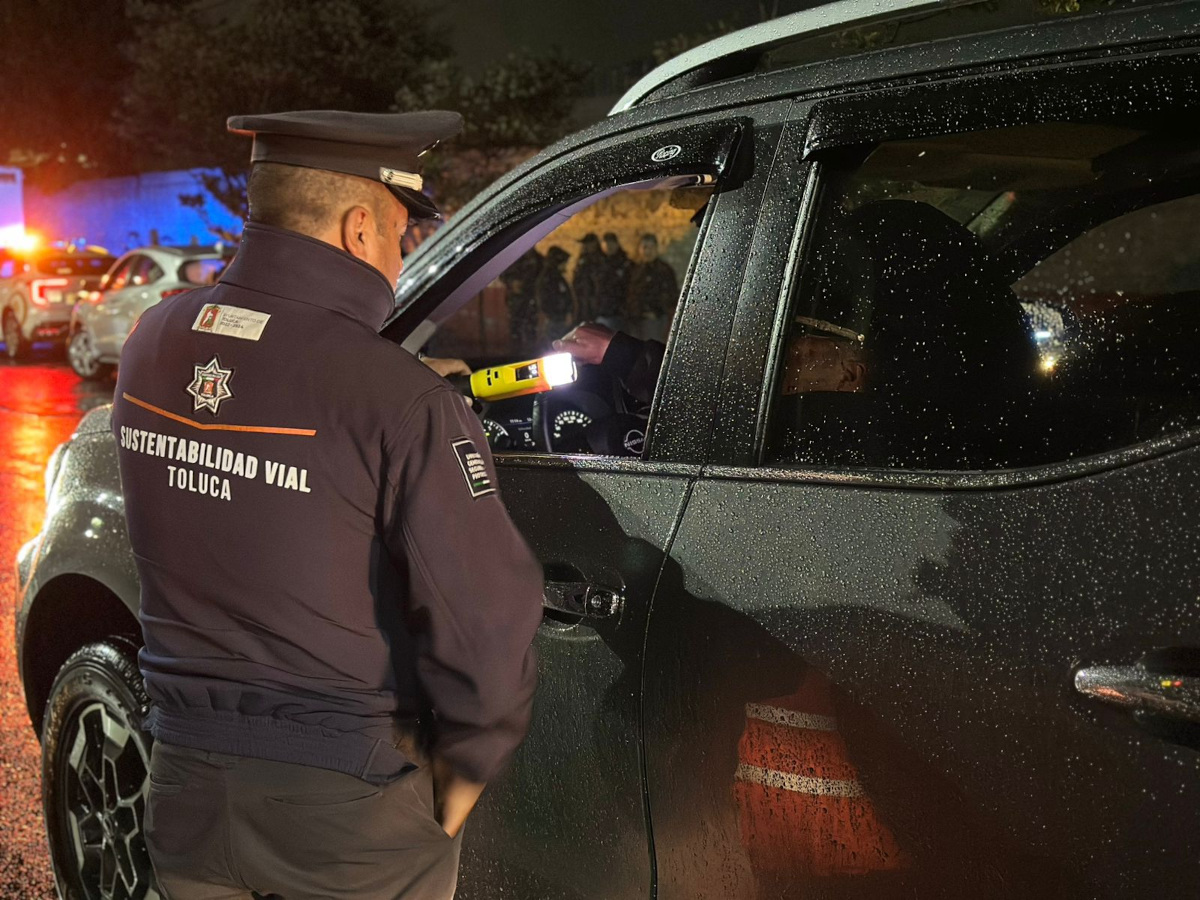 Toluca refuerza el programa Conduce sin Alcohol para salvar vidas