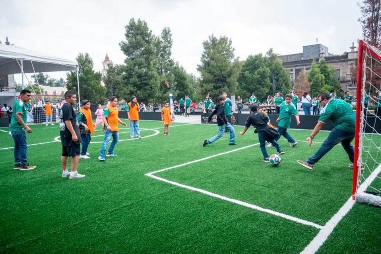 Toluca se viste de verde y vive la pasión mundialista en la Plaza de ...